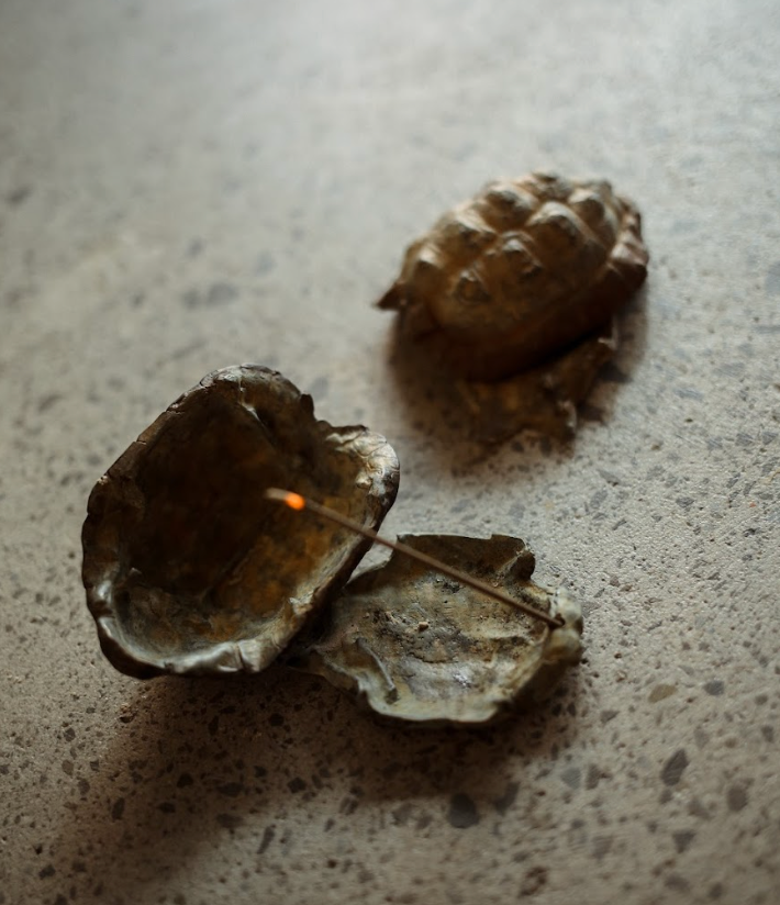 Bronze Tortise Shell Incense Burner – SaintVII